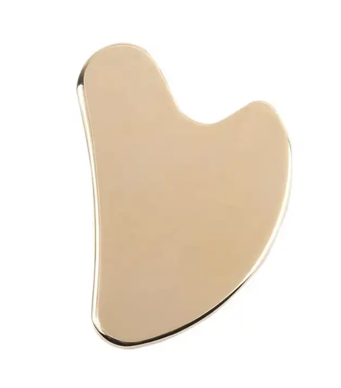 Luxurious Gold Stainless Steel Gua Sha - Elevate Your Skincare Ritual ...